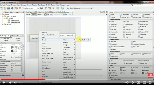 How To Display Data From Mysql In Java Using Netbeans 12 Dennis 8386
